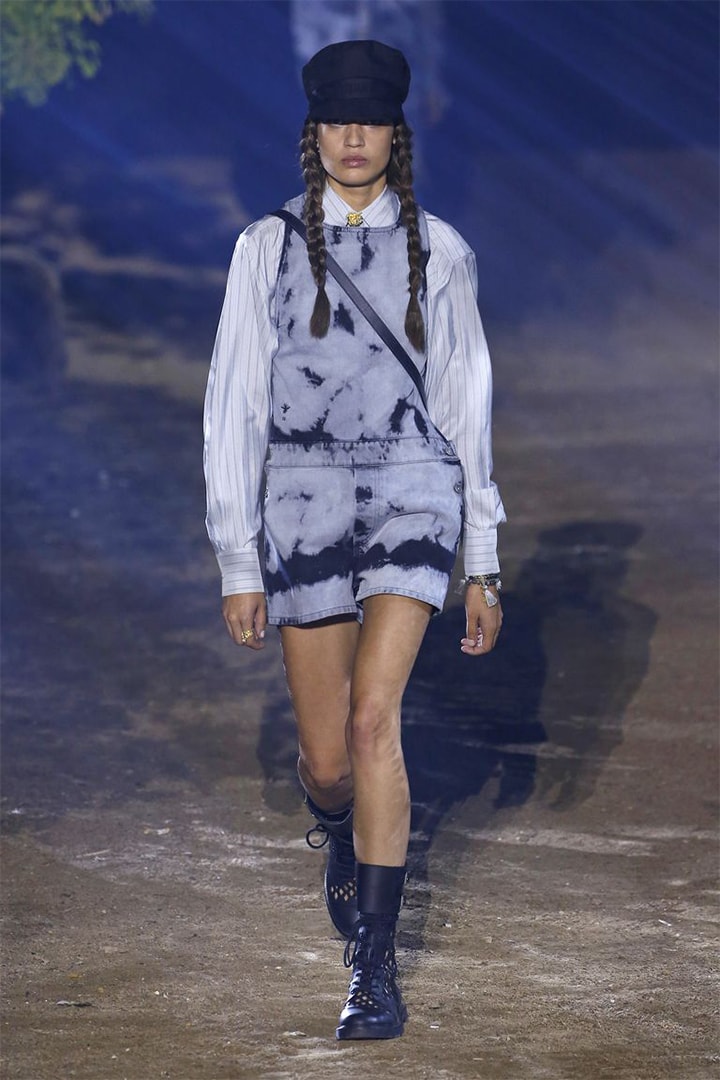 Dior 2020 春夏時裝展：植物刺繡、草編帽⋯質樸仍不減唯美！ - POPBEE