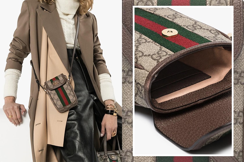 Gucci 推出經典 Monogram 手機包 - POPBEE