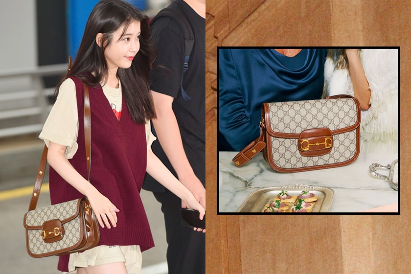 IU 這款 Gucci 復古老花手袋絕對讓你心動，完全是尋覓已久的 It Bag！ - POPBEE