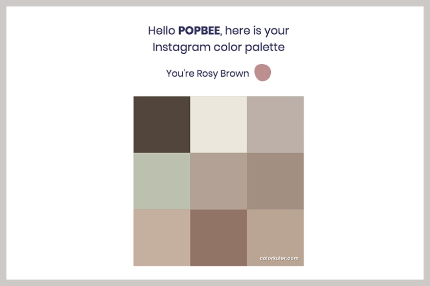 Instagram 色調 Colorkuler 找出 2019 年顏色 - POPBEE
