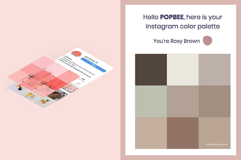 Instagram 色調 Colorkuler 找出 2019 年顏色 - POPBEE