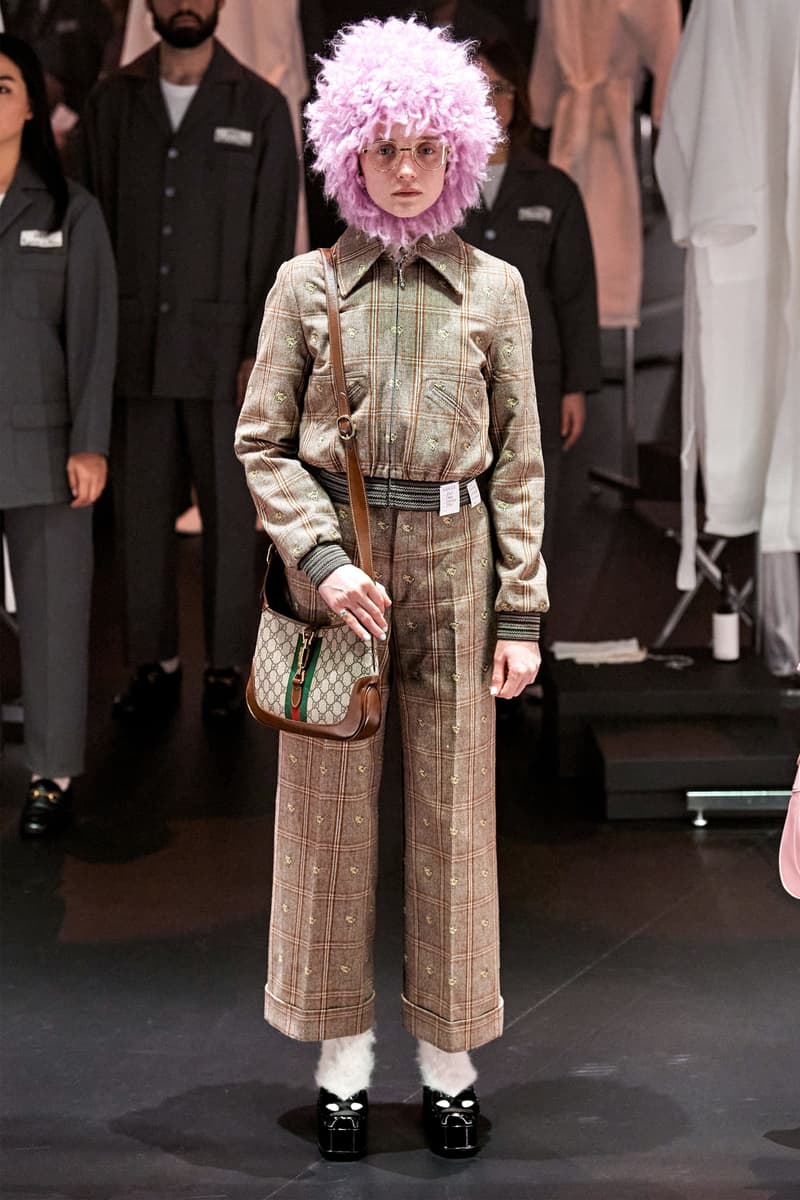 #MFW：Gucci 2020 秋冬大秀模特變成一個個靜止的洋娃娃，打開那個復古年代的音樂盒！ - POPBEE