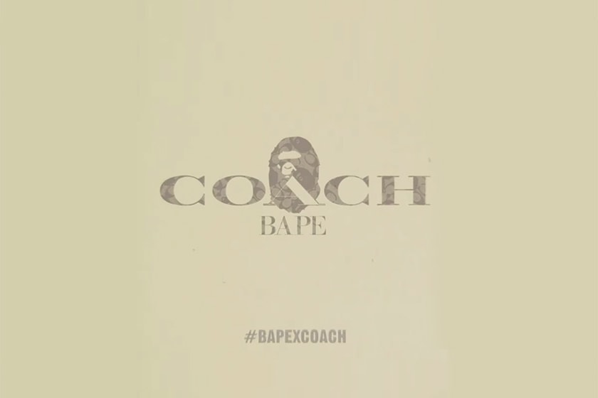 A BATHING APE 將首次攜手 Coach 打造聯乘系列，即將於 2020 紐約時裝週登場！ - POPBEE