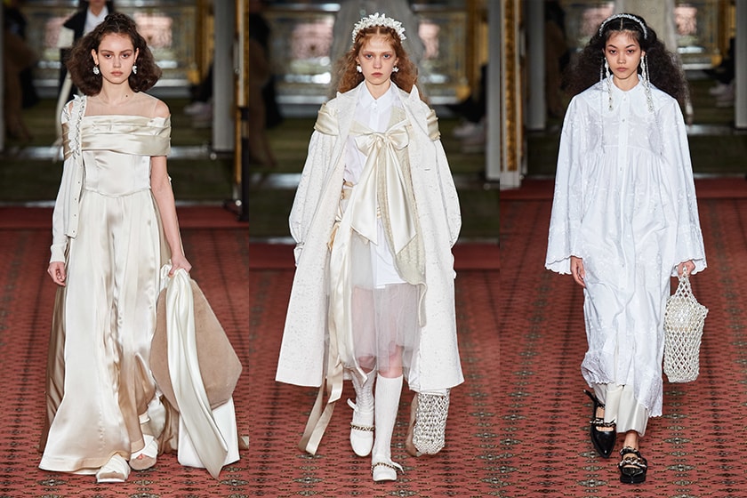 #LFW：Simone Rocha 2020 秋冬系列披著一布夢幻浪漫之下，背後藏著細膩而深沈的悲傷！ - POPBEE