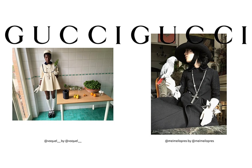 Gucci 時尚大片首次由模特兒自己拍攝 - POPBEE
