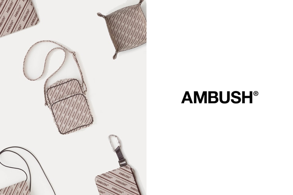 Ambush 推出 Logo Canvas 系列配件，即將成為洗版社群的圖騰設計？ - POPBEE