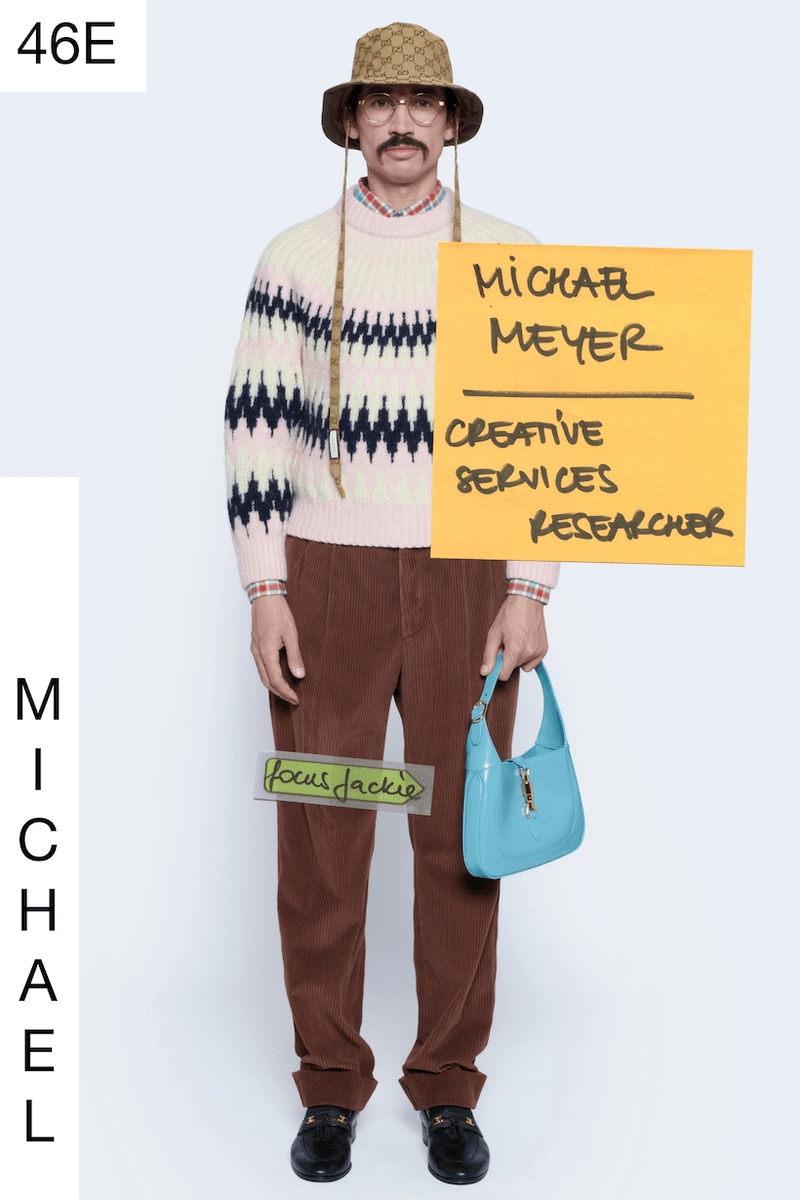 Gucci 2021 春夏系列 Epilogue 找來設計幕後團隊擔任模特兒！ - POPBEE