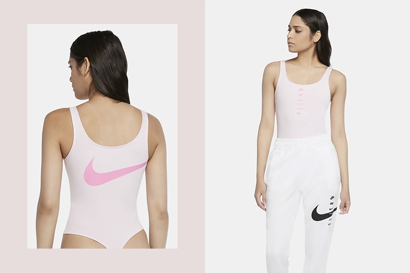 Nike 新上架粉嫩色 Bodysuit，再添一件人氣單品！ - POPBEE