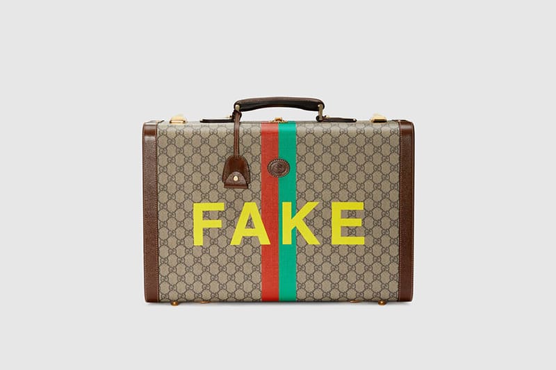 富玩味的反諷設計，以「Gucci Fake Not」系列時尚地反擊抄襲行為！ - POPBEE