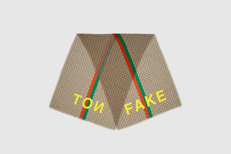 富玩味的反諷設計，以「Gucci Fake Not」系列時尚地反擊抄襲行為！ - POPBEE