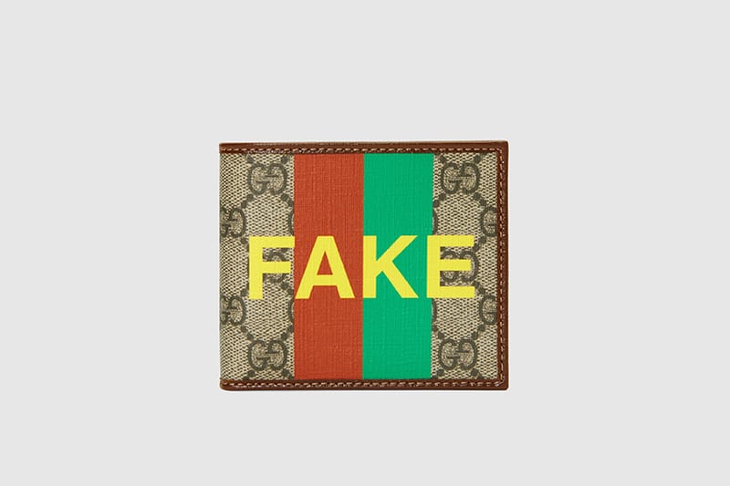 富玩味的反諷設計，以「Gucci Fake Not」系列時尚地反擊抄襲行為！ - POPBEE
