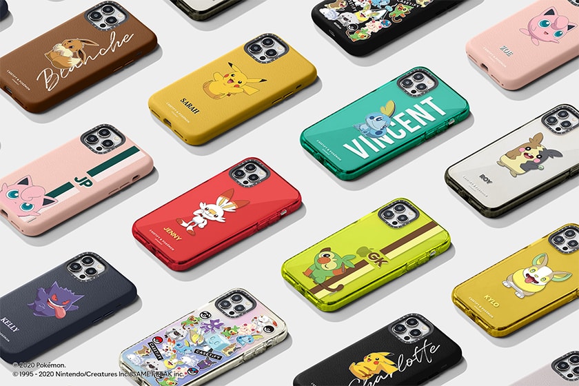 可愛逆襲：CASETiFY 聯名 Pokémon 推出多款手機保護殼、AirPods Case！ - POPBEE