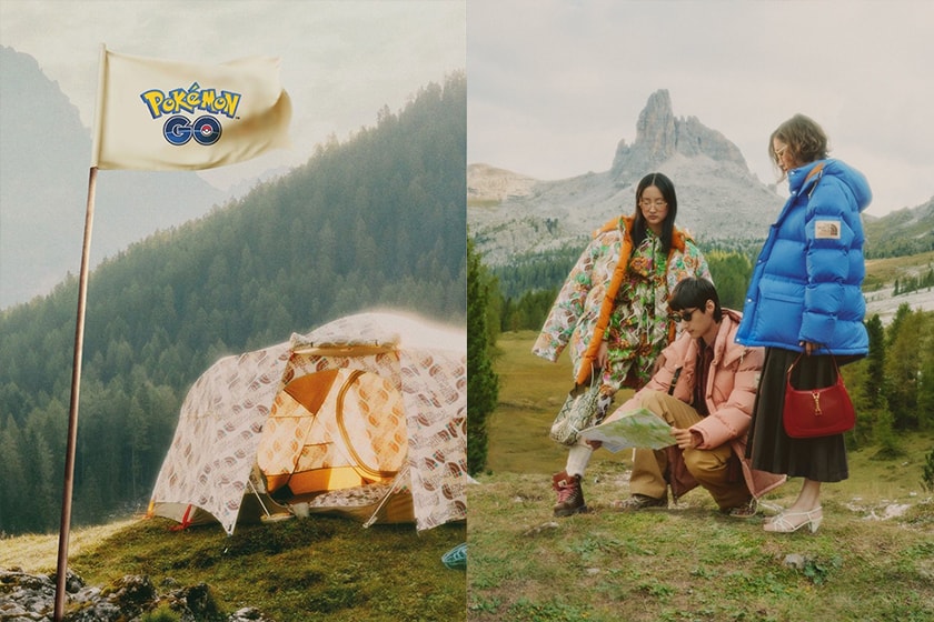 The North Face x Gucci 繼全品項公開後，將有神秘嘉賓 Pokémon Go 加入？ - POPBEE