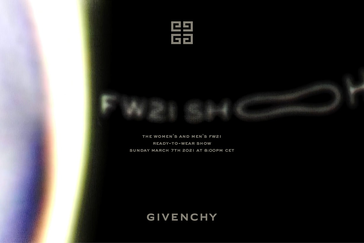 直播 Givenchy 2021 秋冬時裝秀！ - POPBEE