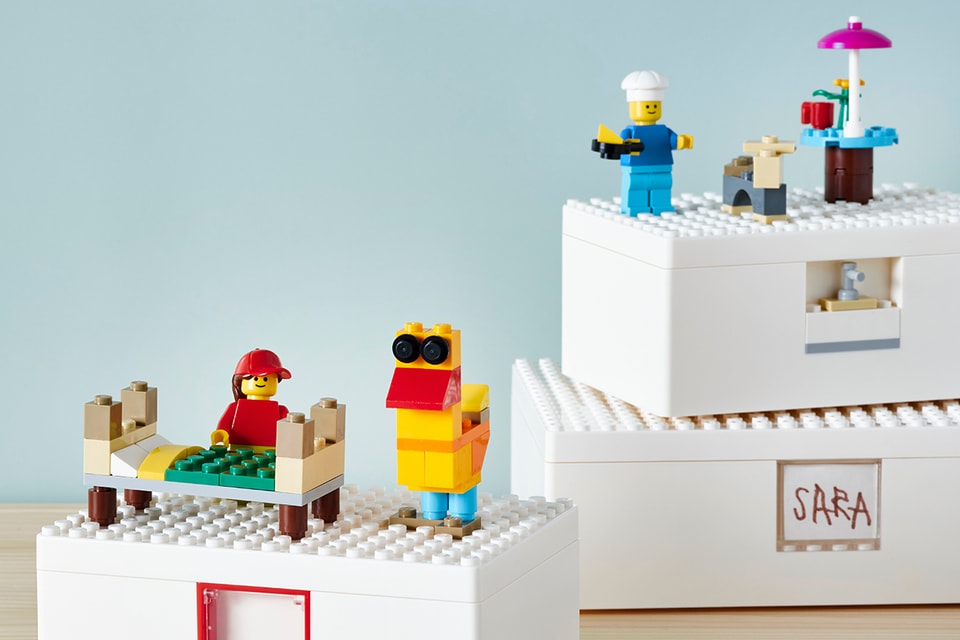 為積木迷而設，IKEA 與 LEGO 合作推出特製貯物盒！ - POPBEE