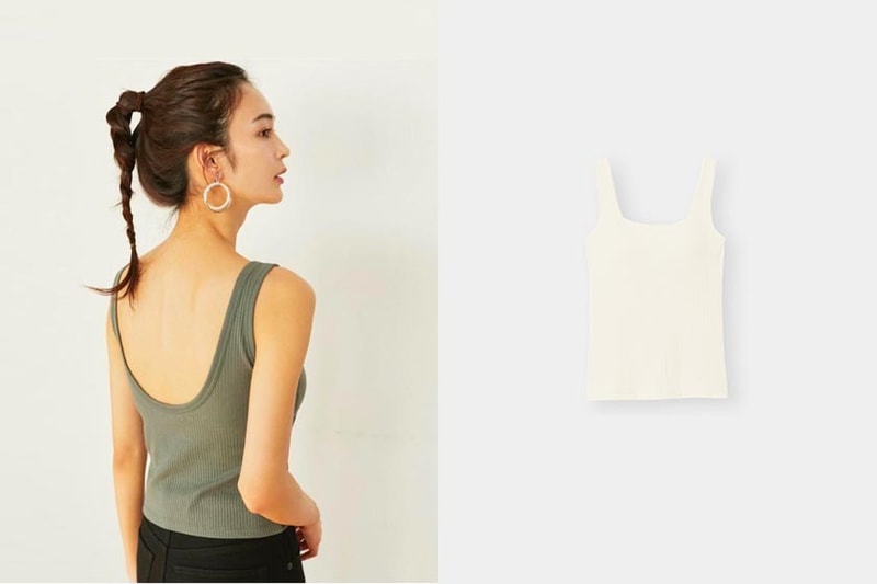 GU 方領 Bra Top，不只讓鎖骨更性感還很修飾肩膀！ - POPBEE