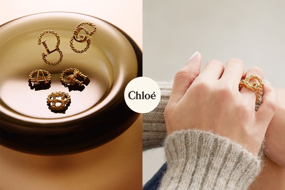 Chloé 字母鏈戒：把戒圈變成環鏈，完全是天生缺貨相！ - POPBEE