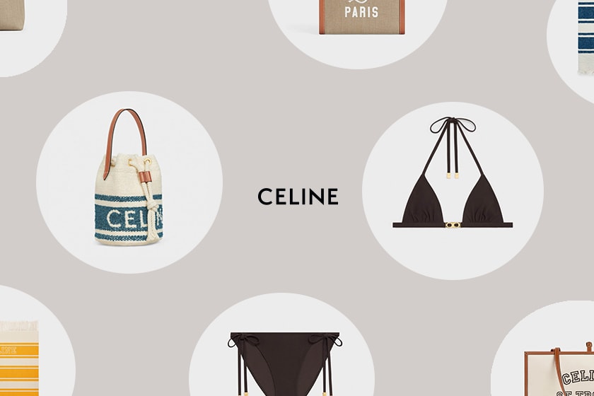 CELINE 首件泳衣＋ Cabas 抽繩包，即將榮登 It Items！ - POPBEE