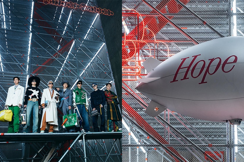 有 BTS 加入的 Louis Vuitton 秋冬大秀，從場景到配件都惹人注目！ - POPBEE