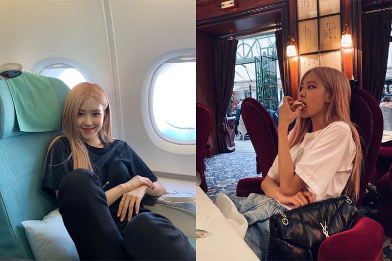 BLACKPINK Rosé 和朴敏英也入手的 SAINT LAURENT Logo Tee - POPBEE