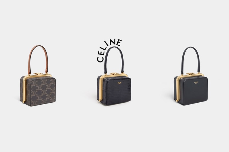 Celine Triomphe 小方包 Minaudiere 優雅又古典，短提把超可愛！ - POPBEE