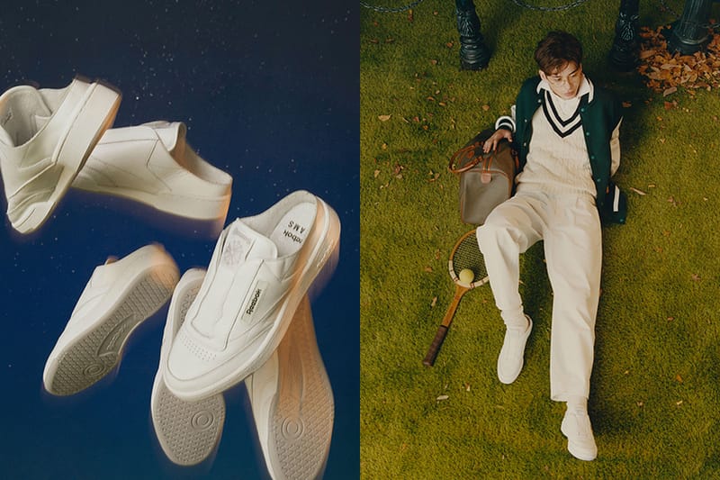純白中透著愜意質感，BEAMS x Reebok 聯名推出一雙女生都心動的 Mules！ - POPBEE