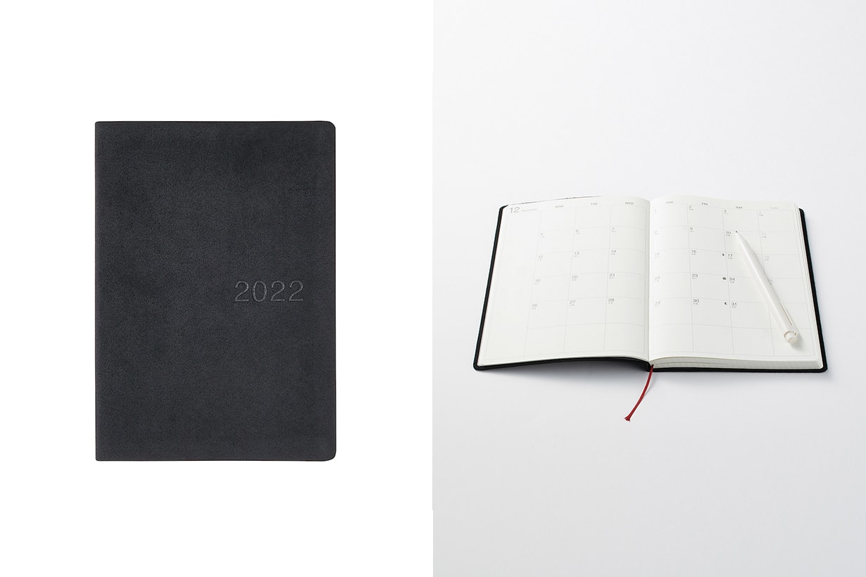MUJI 年曆、手帳本開賣，為 2022 的美好日常準備！ - POPBEE