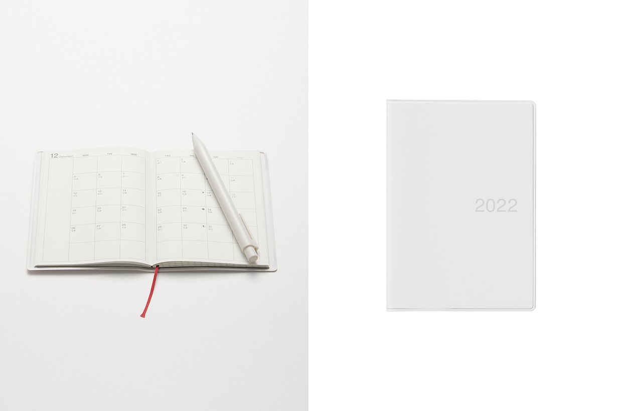 MUJI 年曆、手帳本開賣，為 2022 的美好日常準備！ - POPBEE