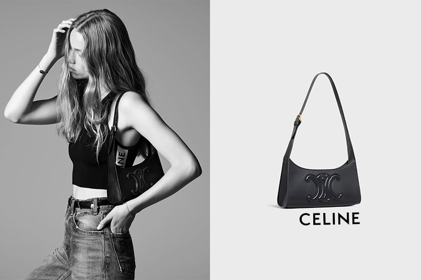 全新復古簡約手袋登場！Celine Cuir Triomphe Bag 未上架已引起關注 - POPBEE