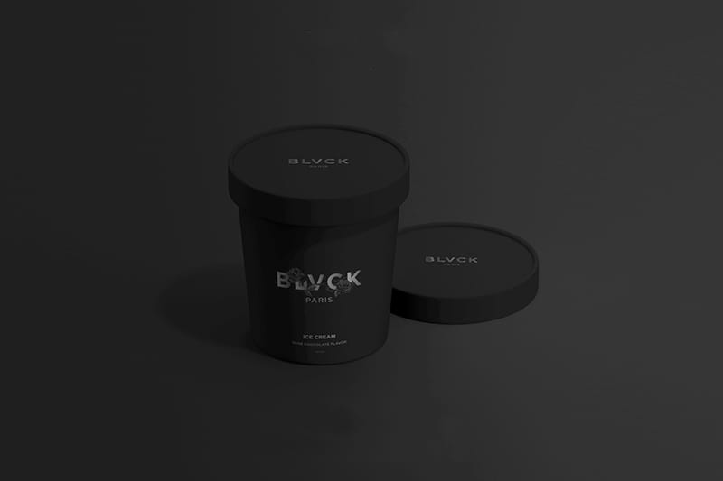 最浪漫的 BLVCK 黑色冰淇淋，吃起來竟然是奢華的玫瑰巧克力口味！ - POPBEE