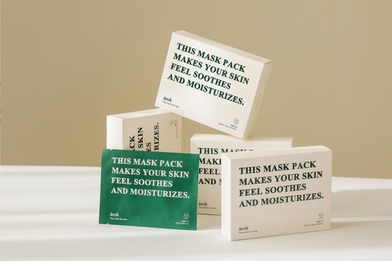 韓國小眾品牌 Aroh 涼感抗痘修復面膜，韓國女生曬後的私藏好物！ - POPBEE