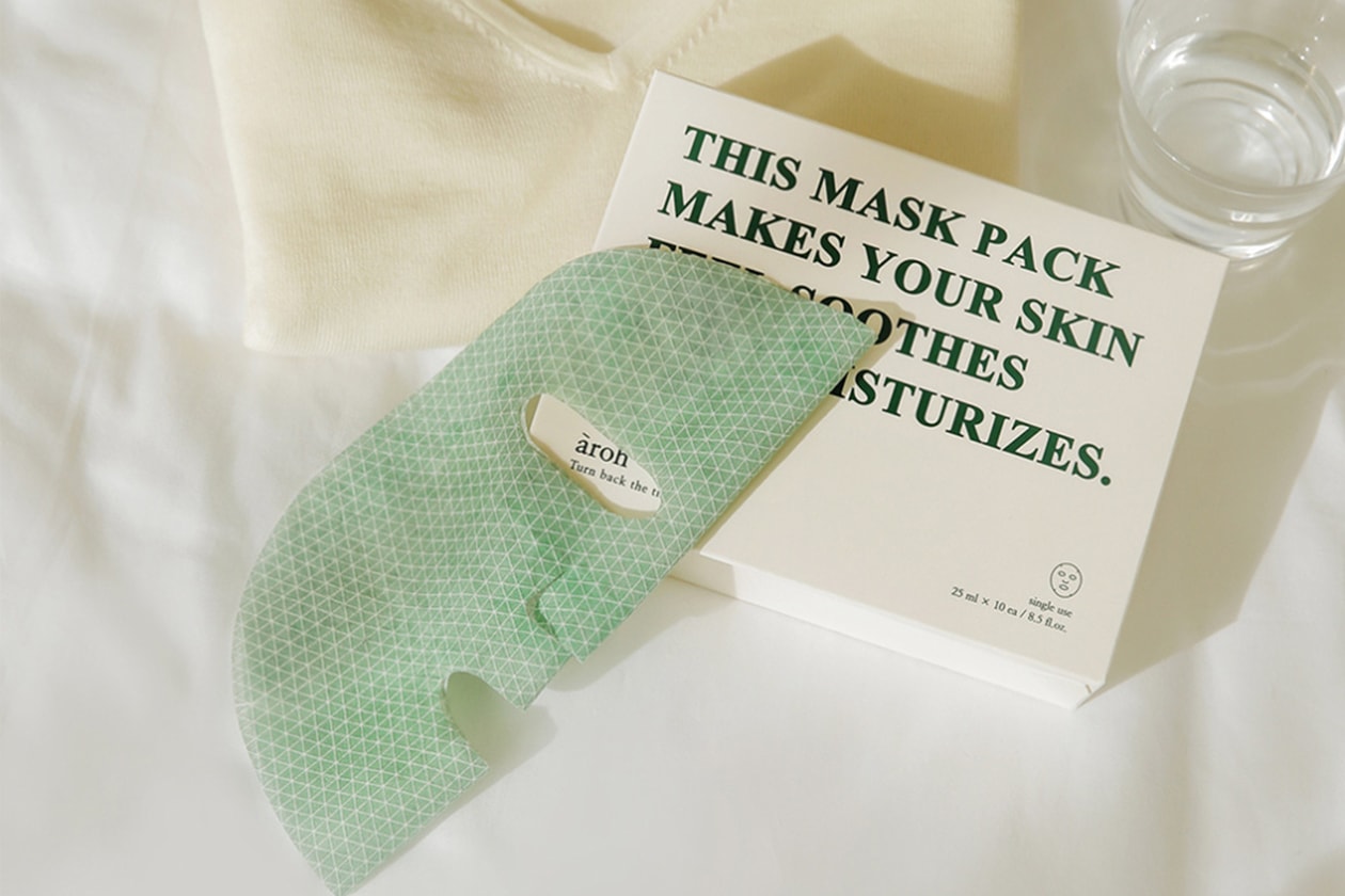 韓國小眾品牌 Aroh 涼感抗痘修復面膜，韓國女生曬後的私藏好物！ - POPBEE