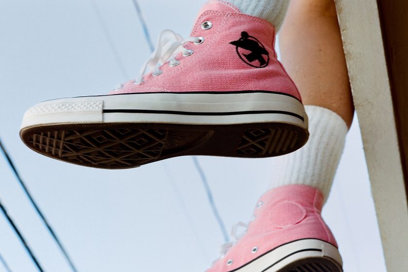 Stüssy Converse FA’22 星星不見了？限定粉紅色 Chuck 70，鞋側的 Logo 也是另一經典！ - POPBEE
