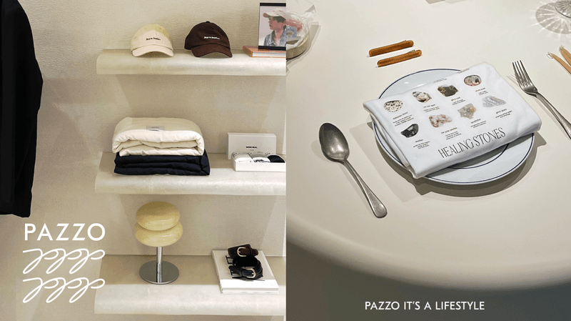 走入三層樓絕美純白空間 ：PAZZO 台灣首間店舖，質感美衣挑不完！ - POPBEE