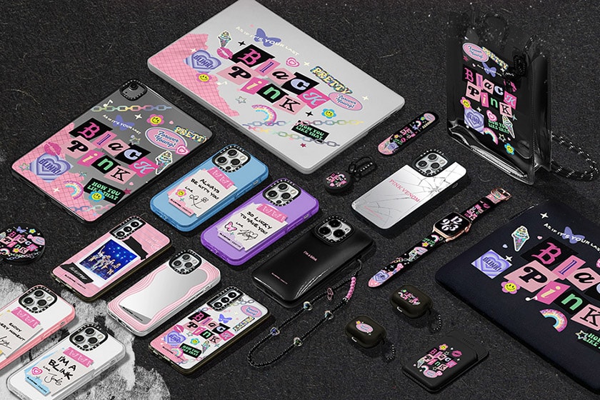 成員簽名客製化設計：CASETiFY 再次合作 BLACKPINK 推出第二波聯名！ - POPBEE