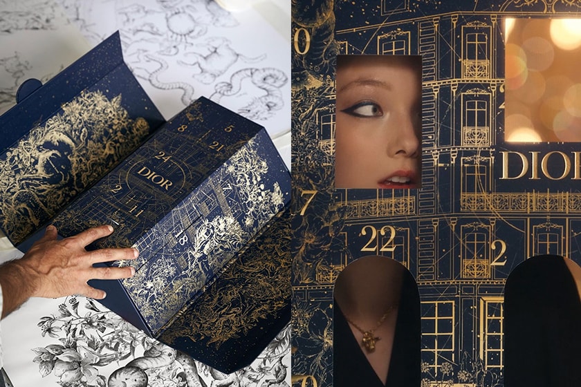 金光閃閃的雕花禮盒：Dior 倒數月曆登場，12 月每天都打開一扇驚喜小窗！ - POPBEE