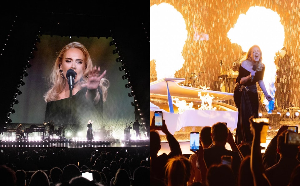 《Weekend With Adele》拉斯維加斯站，重溫多首經典歌曲，結尾特效更讓人拍案叫絕！ - POPBEE