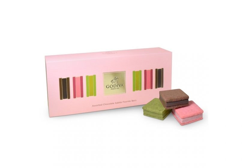 godiva assorted Chocolate Sablés Fourrés hong kong release - POPBEE