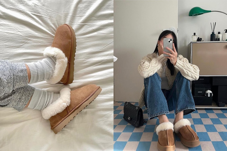 想偷學韓國女生冬季穿搭，不能少的是這雙毛絨絨厚底拖鞋！ - POPBEE