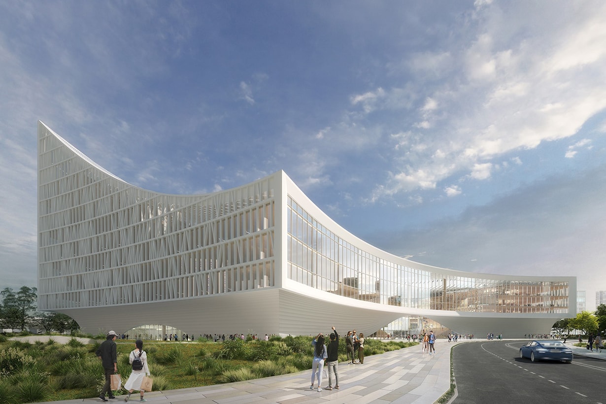 荷蘭 MVRDV 事務所打造，位於城市中的夢幻「書之谷 Canyon Of Books」，武漢圖書館建築設計曝光！ - POPBEE