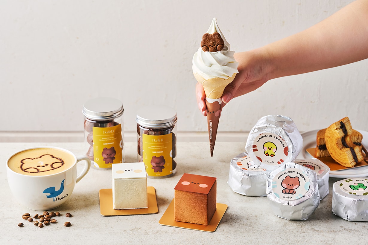 在台北 101 高樓遇見 Line Friends：走進 kafeD 咖啡店享受聯名甜點吧！ - POPBEE