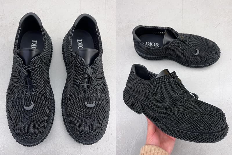 DIOR 鞋履新一章：搶先看以 3D 打印設計而成的全新 Derby Shoes - POPBEE