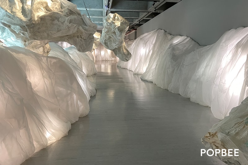 北美館的隱藏版空間展覽：或許也被你忽略的「崎 Heterogeneous」，以紙打造絕美山林景致。 - POPBEE