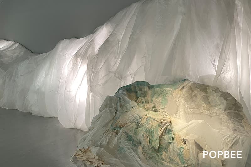 北美館的隱藏版空間展覽：或許也被你忽略的「崎 Heterogeneous」，以紙打造絕美山林景致。 - POPBEE