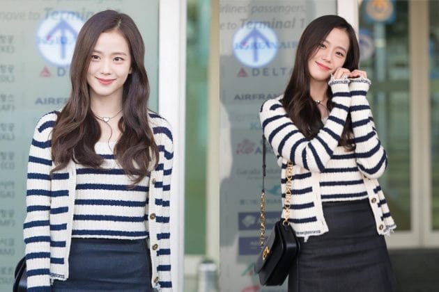 凍齡女神：Jisoo 最新機場照曝光，根本和剛出道時毫無差別！ - POPBEE