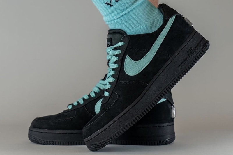 開賣前先做功課：Tiffany & Co. x Nike Air Force 1 Low 聯名波鞋，最新上腳圖籍！ - POPBEE