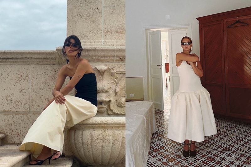 合身寬擺連身裙，默默在 IG 上大獲好評：推薦 15 件 ZARA、Mango、H&M...極簡時髦又仙氣的款式！ - POPBEE