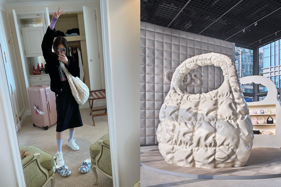 因為 BLACKPINK Jennie 爆紅的 COS 爆谷包，在韓國首爾出現了巨型款！ - POPBEE