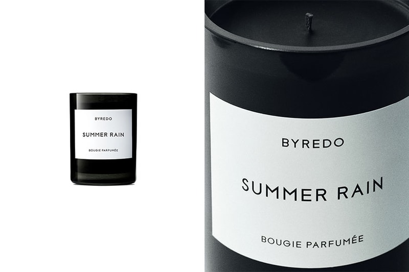 最適合夏日：Byredo 時髦黑色香氛蠟燭「Summer Rain」為何讓人期待？ - POPBEE