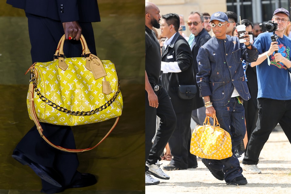 Pharrell Williams 的隨身 LV Speedy 手袋：黃金、鑽石、鱷魚皮... 原來價值等同一棟別墅！ - POPBEE